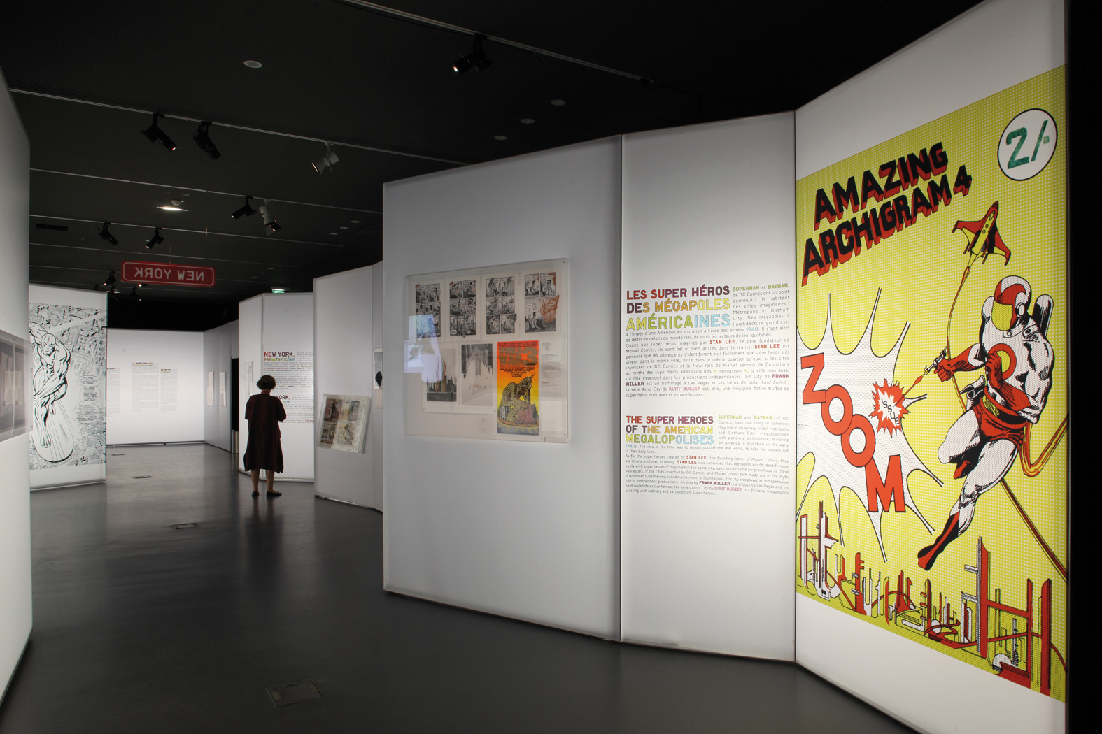 Architecture & comics, the drawn City - Projectiles