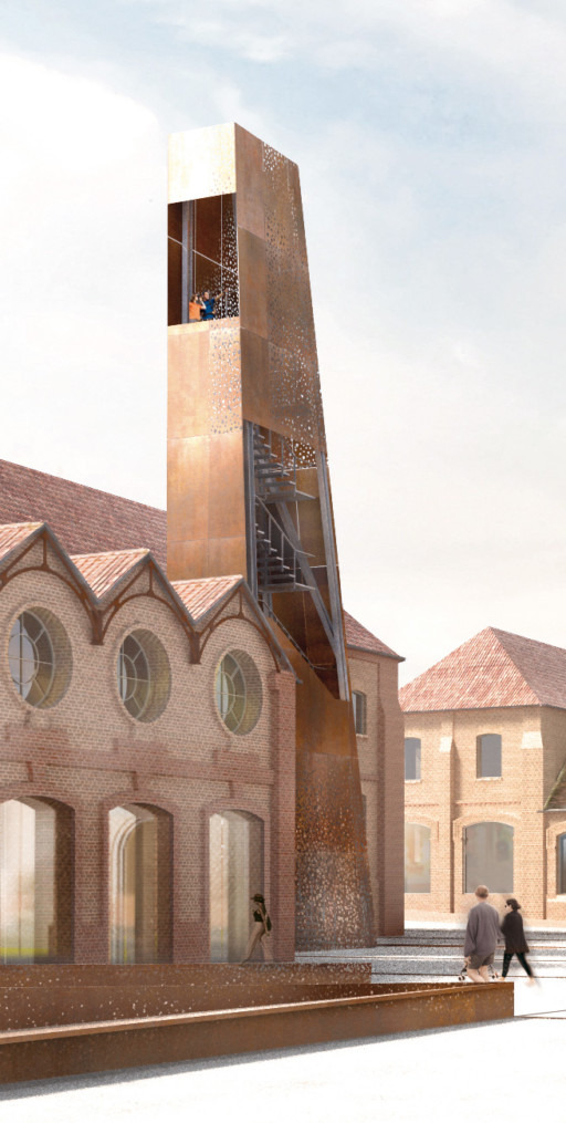 Cultural complex in a brownfield site - Projectiles