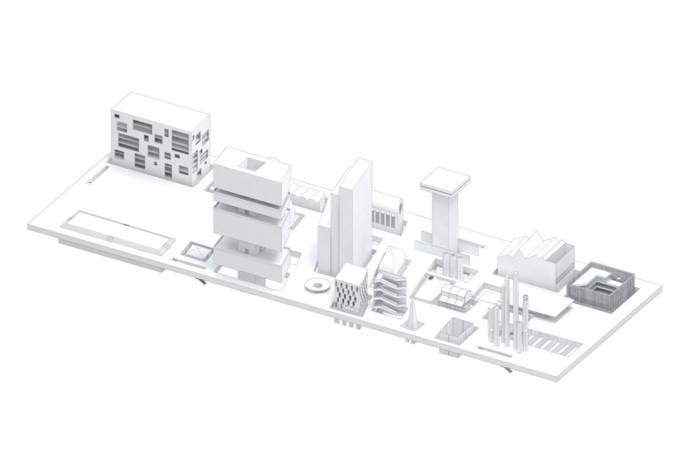 National Center for Contemporary Art (NCCA) in Moscow - Projectiles