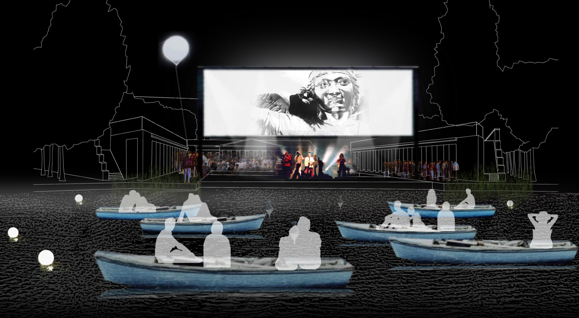 Paris-plages events - Projectiles