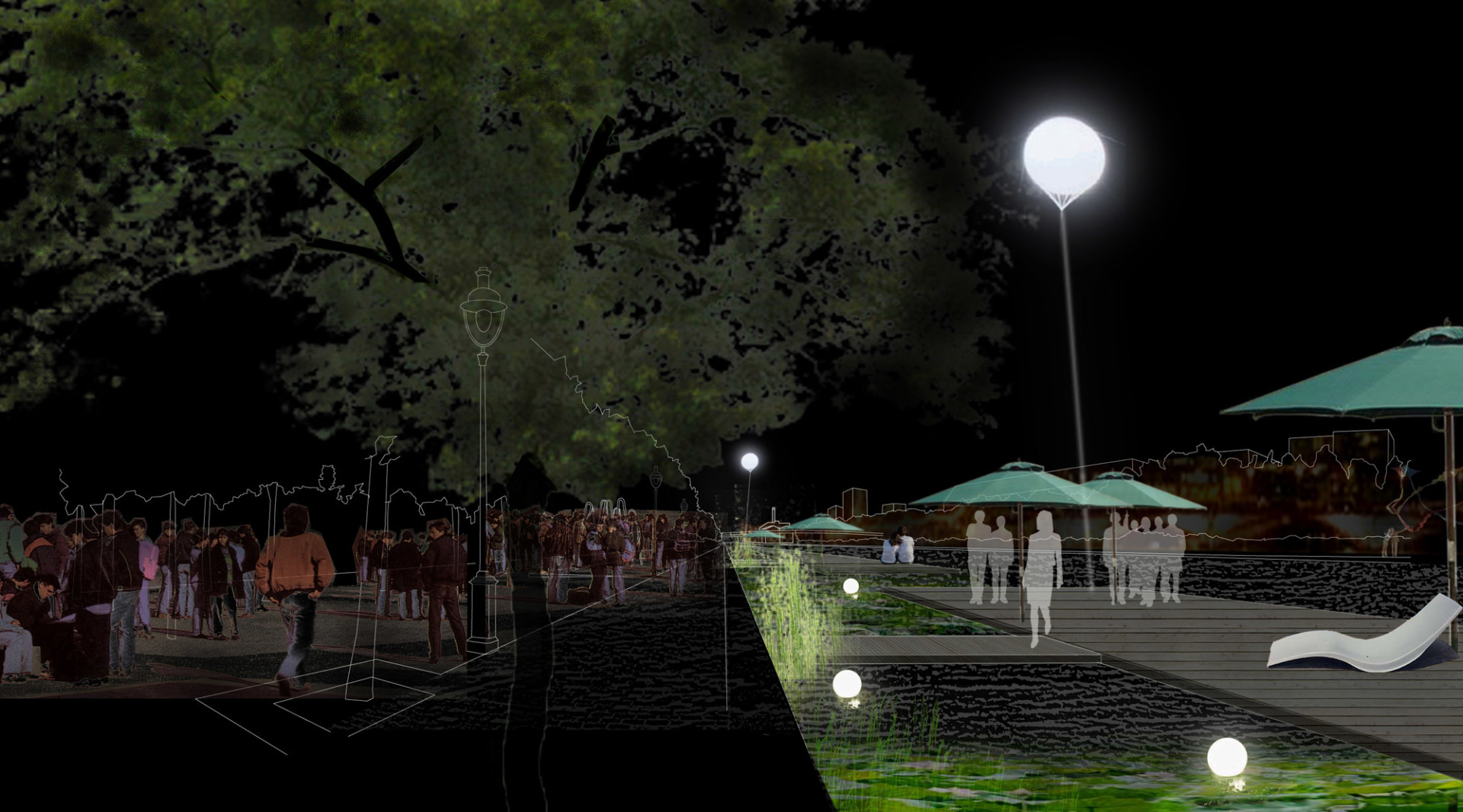 Paris-plages events - Projectiles