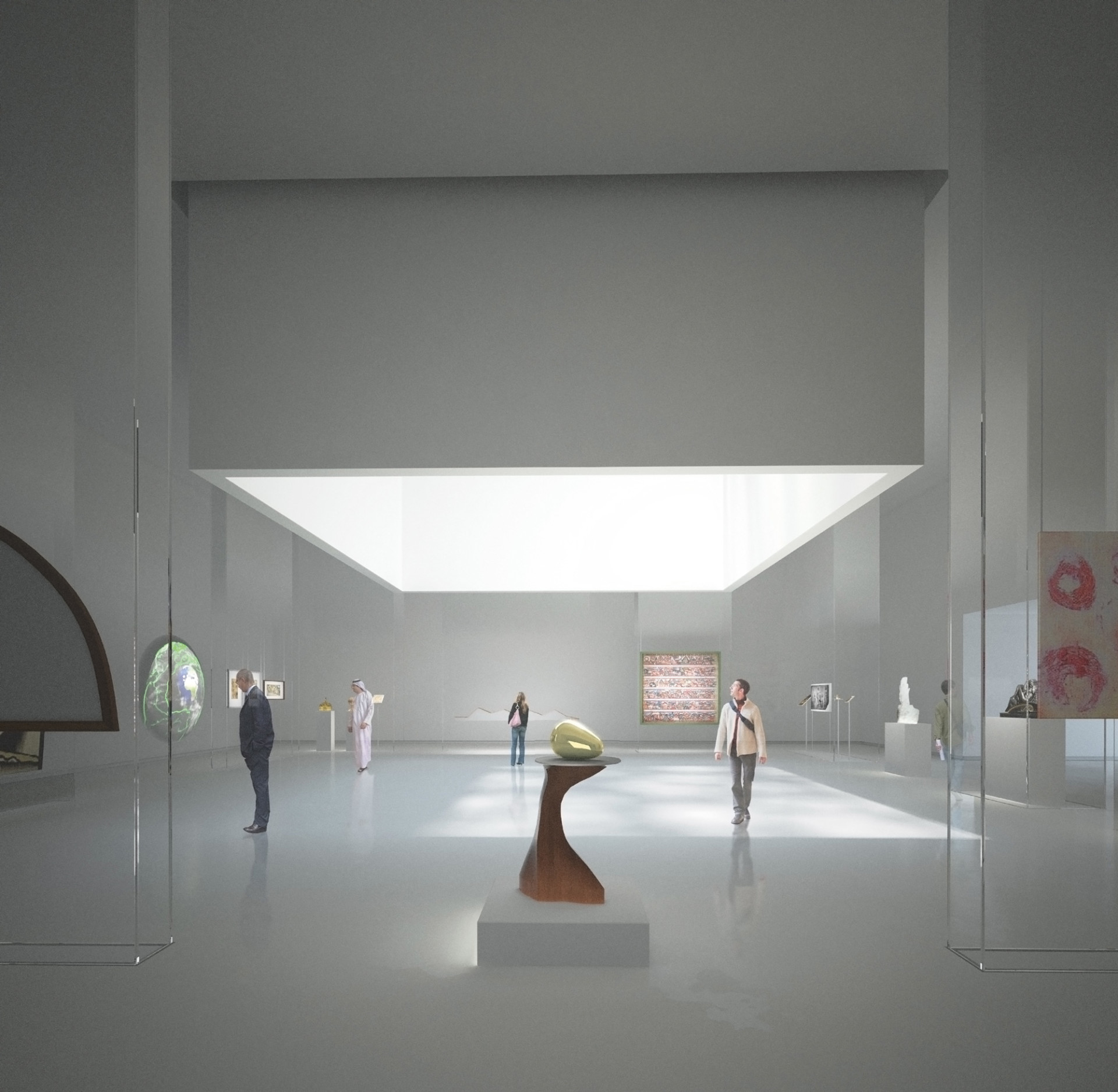 Projectiles — Museographic design, Louvre Abu Dhabi - Projectiles