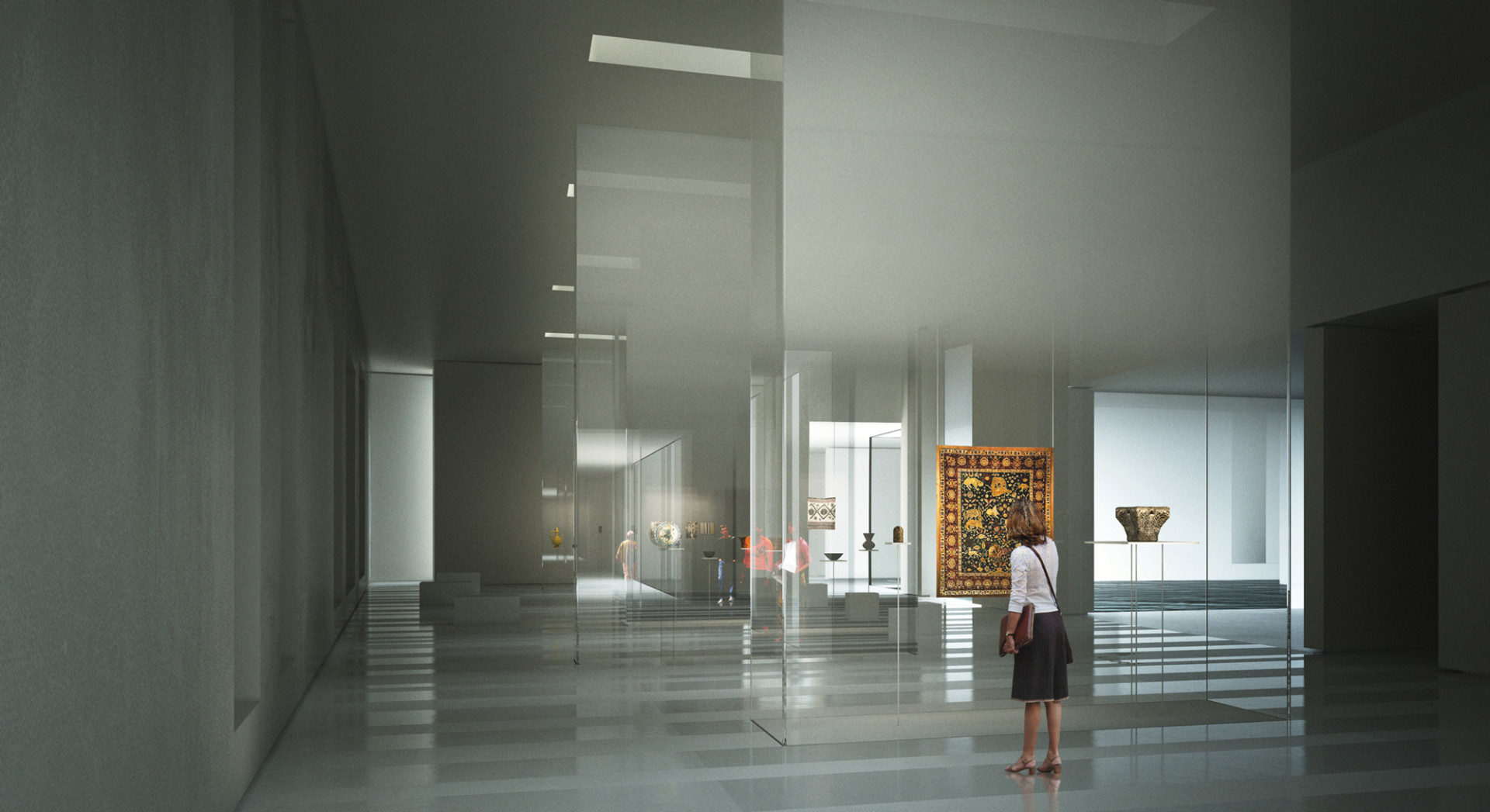 Projectiles — Museographic design, Louvre Abu Dhabi - Projectiles