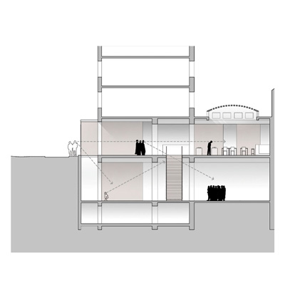 Exhibition gallery for Magnum photos agency - Projectiles