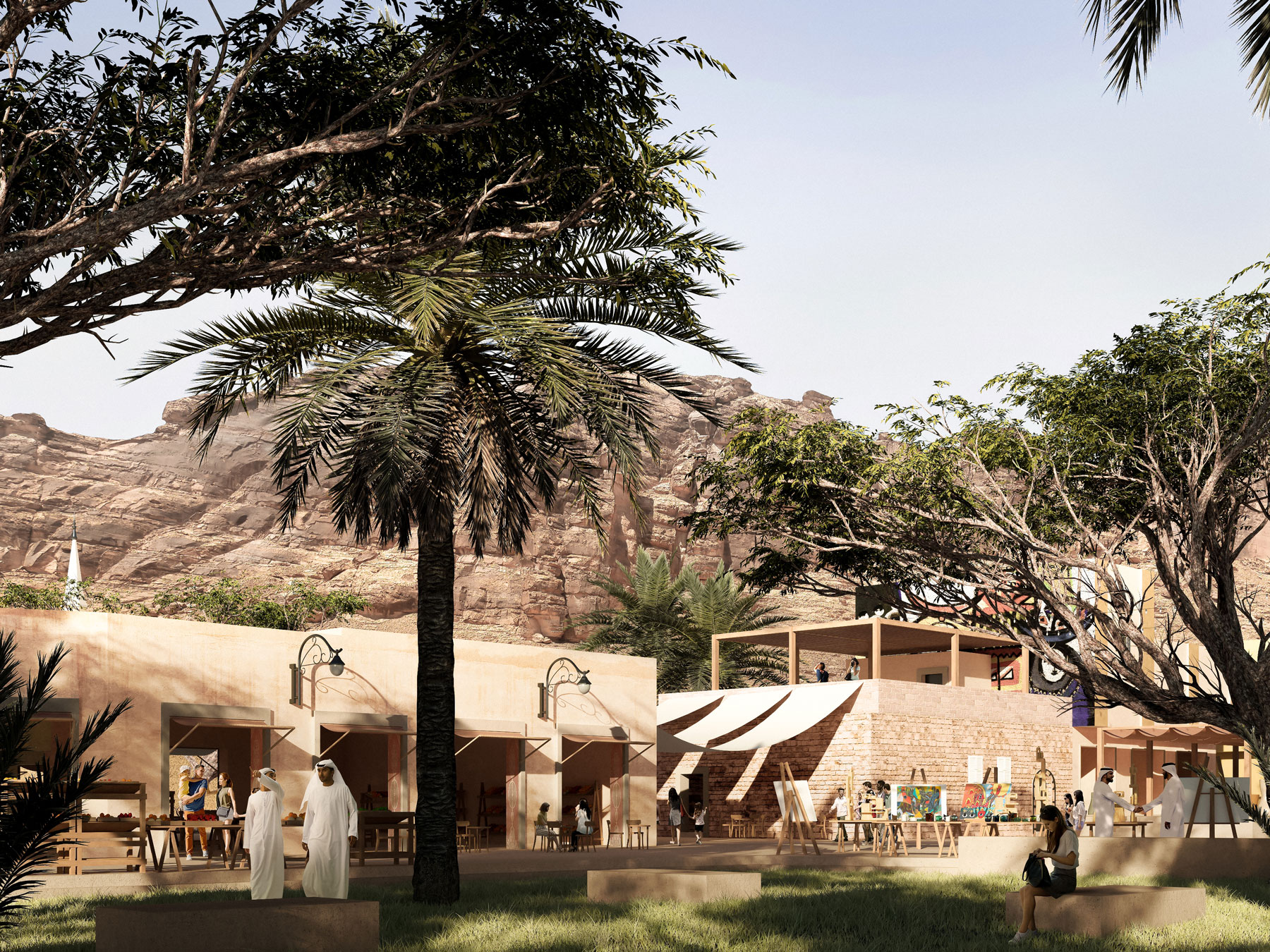 Projectiles — Architectural typologies for AlUla - Projectiles