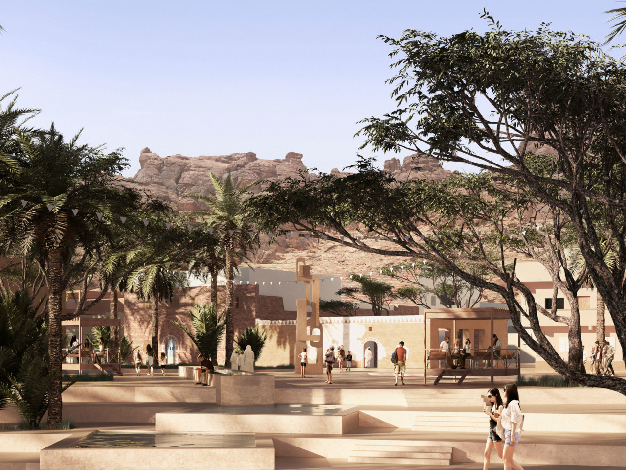 Architectural typologies for AlUla - Projectiles