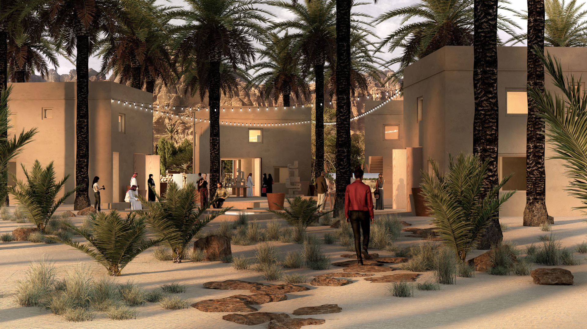 Architectural typologies for AlUla - Projectiles