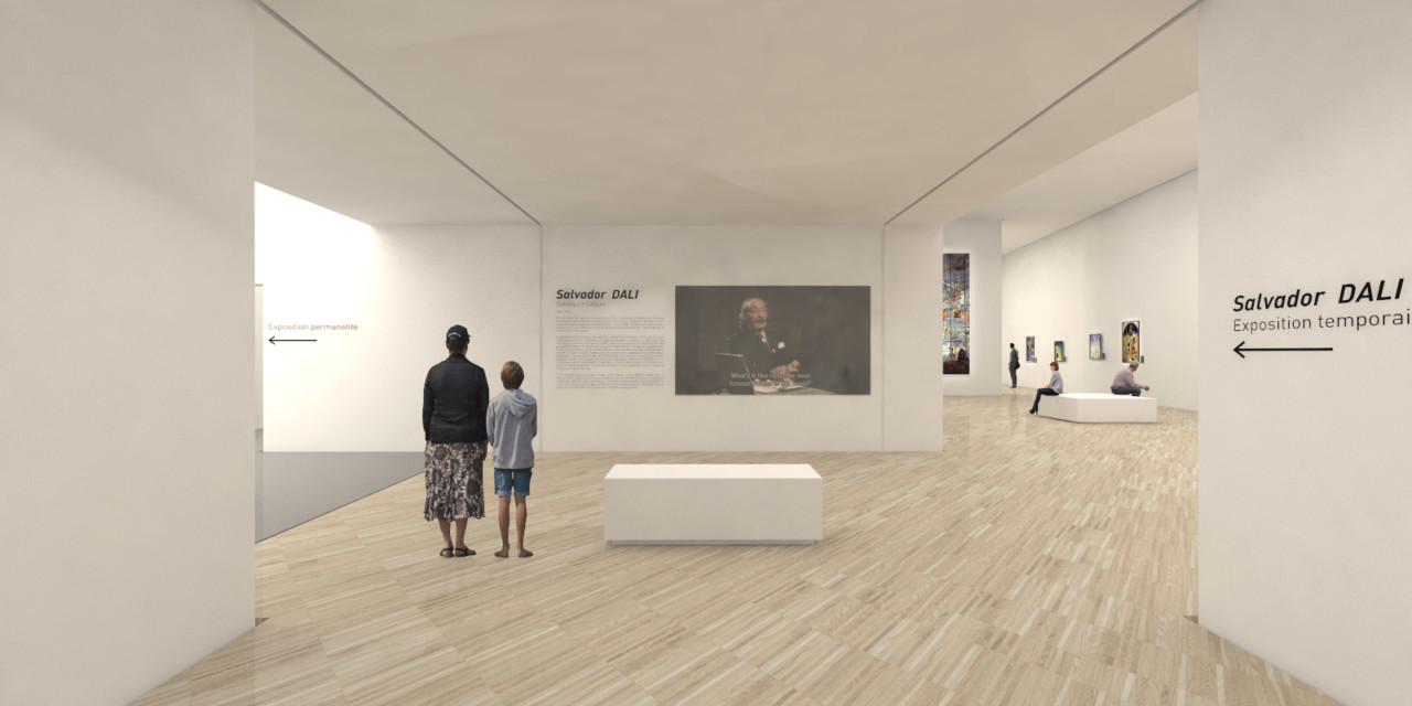 Extension of Modern Art Museum of Cerret - Projectiles
